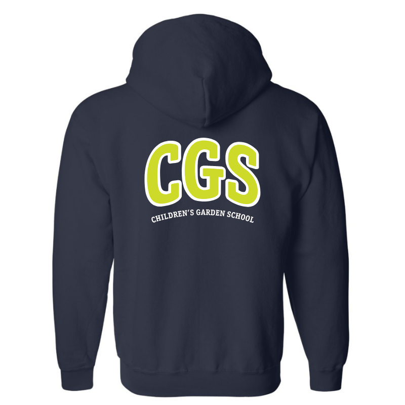 Full Zip Hoodie - CUSTOM - CGS (NAV 6) – InSchoolwear