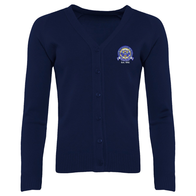 PMS Navy Cardigan (30) – InSchoolwear